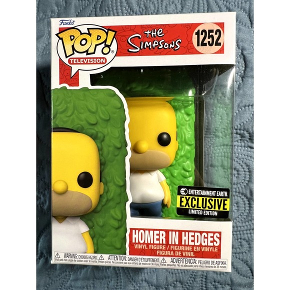 Funko | Toys | Funko Pop The Simpsons Homer In Hedges 252 Ee ...